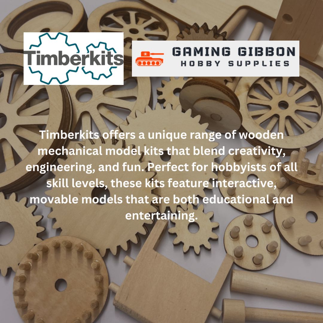 Unleash Creativity with Timberkits: The Must-Have Hobby Kits from Gami ...